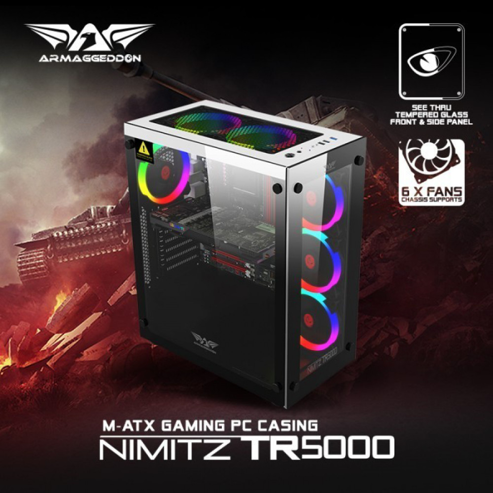 Armaggeddon NIMITZ TR 5000 White w/o PSU